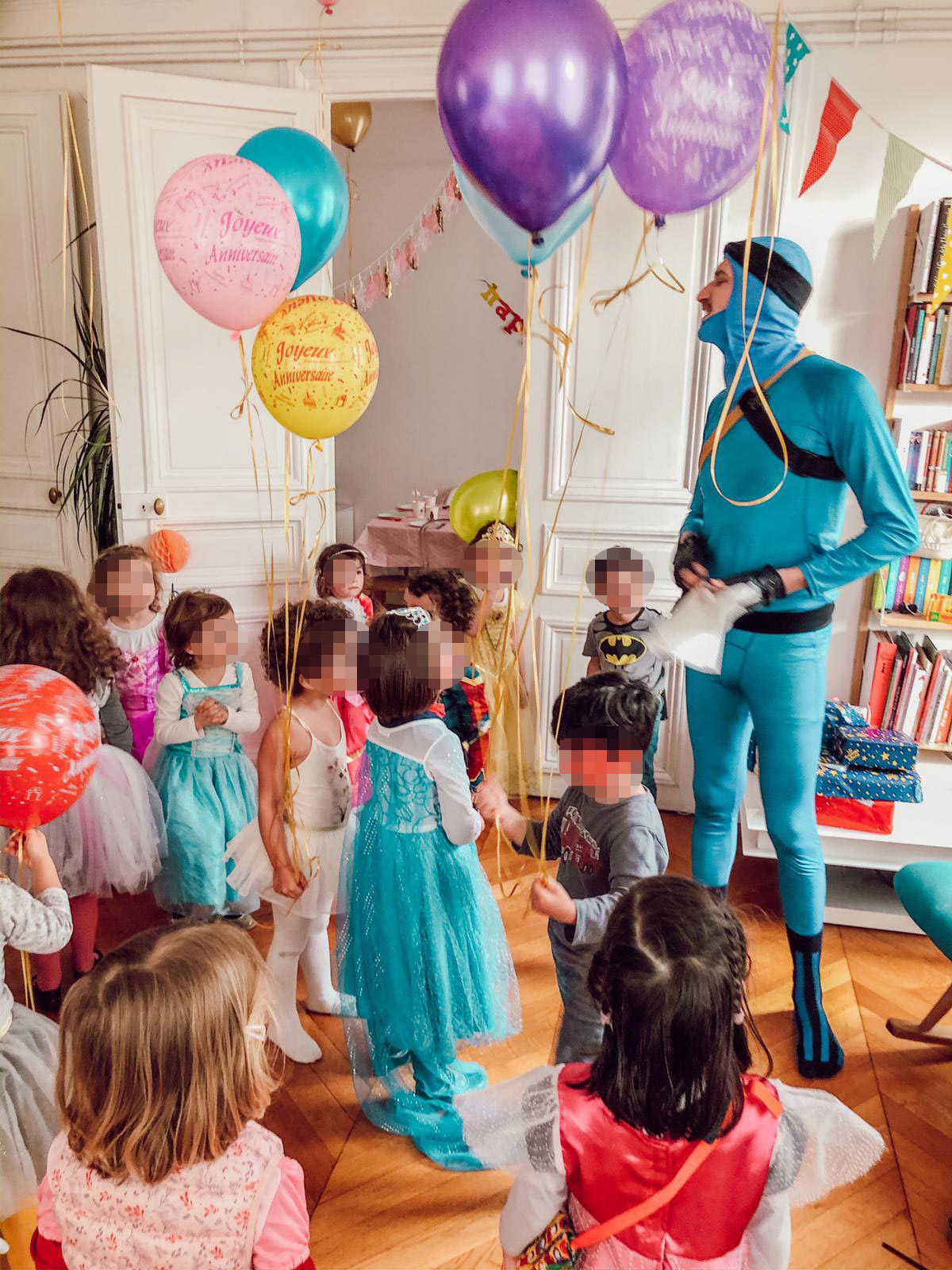 Animation anniversaire enfant à domicile et en visio - Festimini